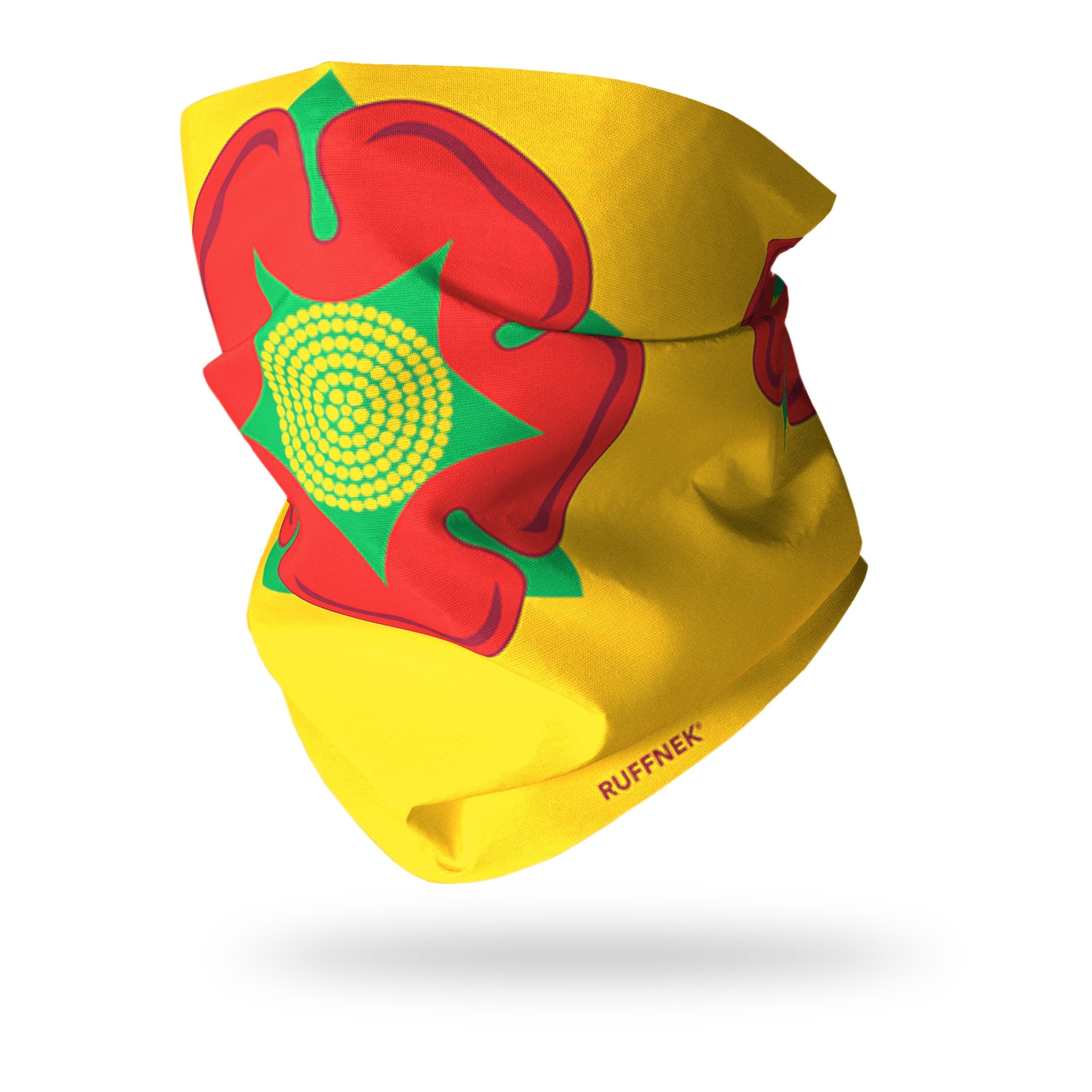 Lancashire Flag Neck Gaiter – Outdoor Tube Scarf – RUFFNEK® Ltd